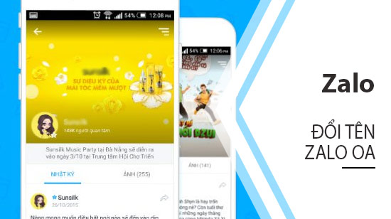 Renaming Your Registered Zalo Official Account