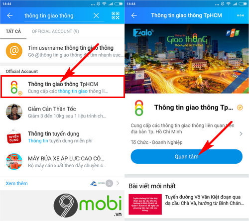 Guide to Check Traffic Cameras on Zalo