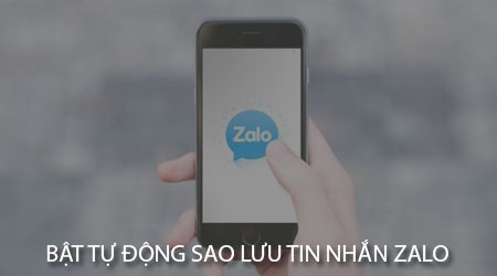 Activate Automatic Zalo Message Backup on iPhone and Android