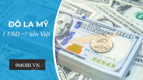 How much is 1 US dollar in Vietnamese currency?