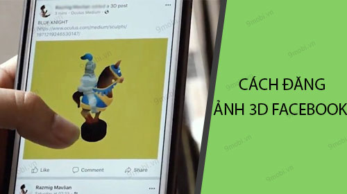 Uploading 3D Photos to Facebook on Mobile