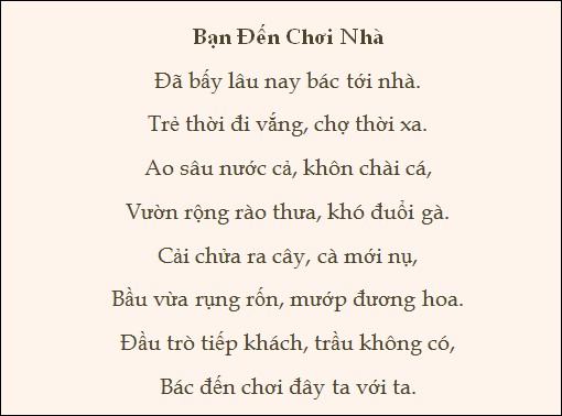 The Finest Lục Bát Poems on Friendship, Love, and Motherhood
