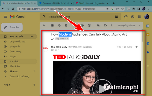 How to open and read Gmail emails in the inbox on your phone or computer