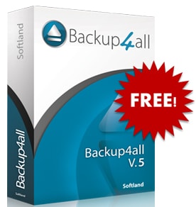 (Giveaway) Register for a Backup4all Lite license, efficient data backup
