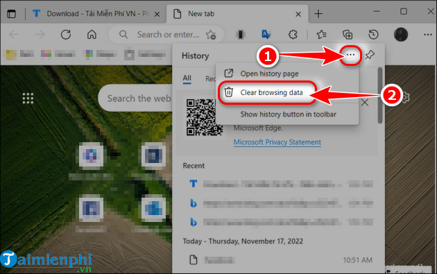 How to Clear Browsing History on Microsoft Edge