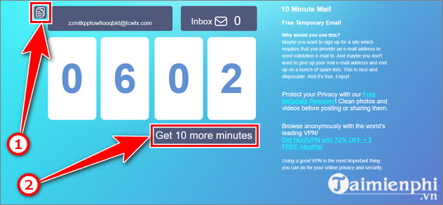 What is Gmail 10p? How to create and use Email 10p