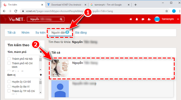 Guide: Finding and Connecting on VCNET Social Network
