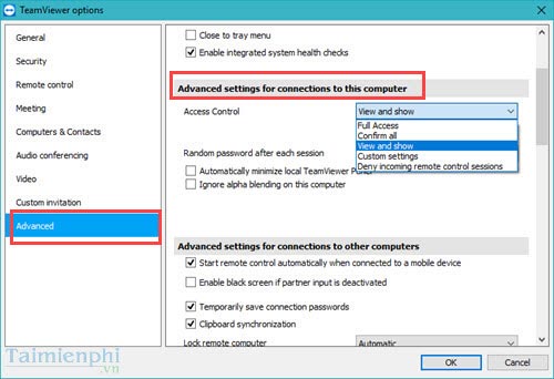 Setting Control Limits with TeamViewer