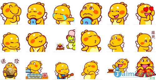 Download Facebook Qoobee Agapi icons, featuring the adorable and ...