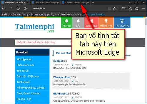 Restore closed tabs on Microsoft Edge, reopen recently closed tab on ...