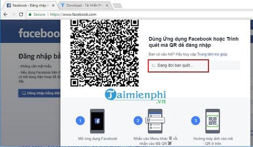 How to Log in to Facebook on Computer using QR Code