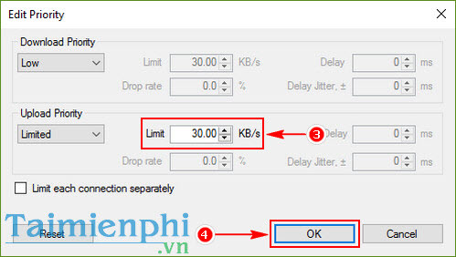 Limiting OneDrive Bandwidth Using NetBalancer