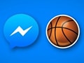 Playing basketball game on Facebook Messenger