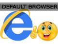 Setting Internet Explorer (IE) as Your Default Browser