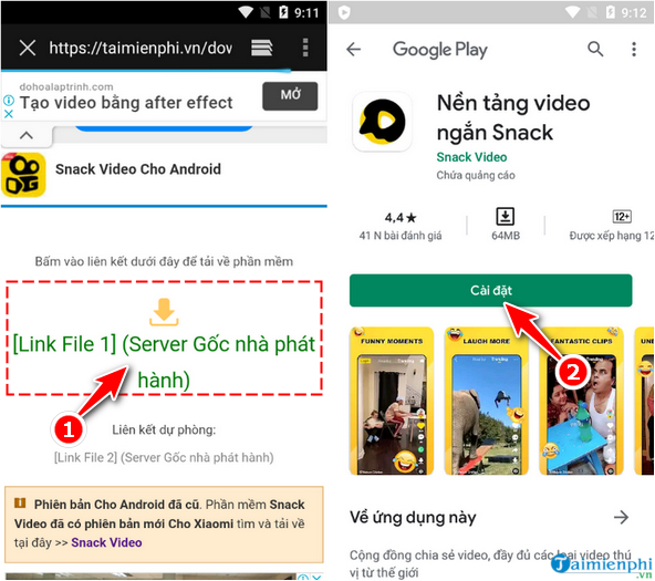 Installing and Using Snack Video App on Android Phones