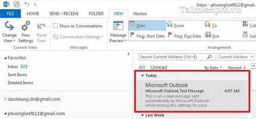 Changing the Number of Preview Lines in Outlook 2013