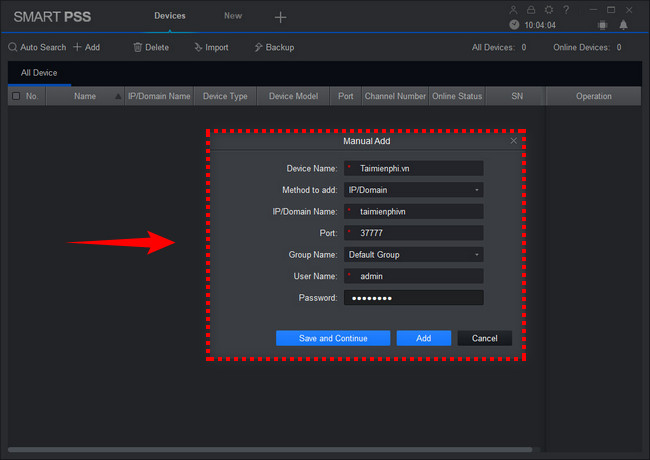 Using Smart PSS for Remote Camera Viewing on Computer