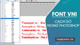Mastering Typing VNI Fonts with Vietnamese Accents in Photoshop