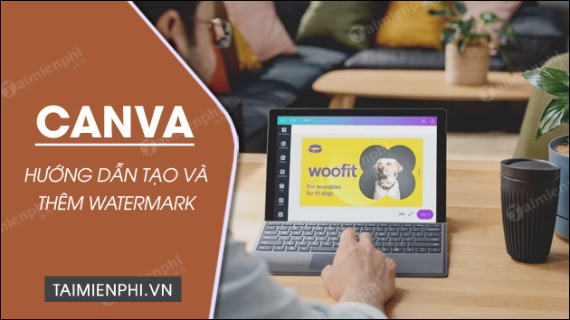 How to create and add a watermark in Canva