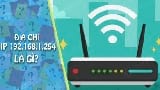 What does the IP address 192.168.1.254 signify?