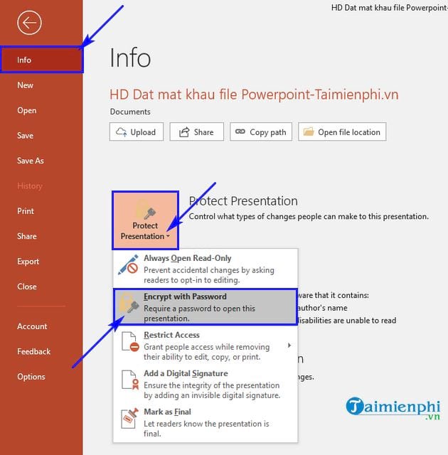 How to Secure Your Data by Setting Passwords for Powerpoint Files