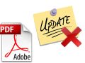 Disable, Turn Off Update Notifications in Adobe Reader