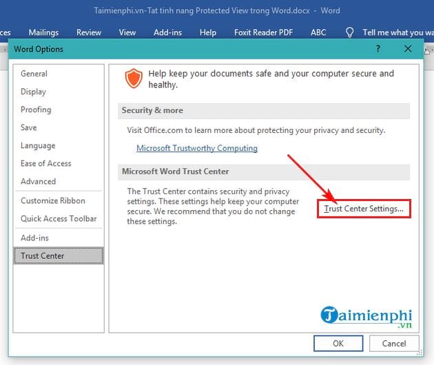 How to Turn Off Protected View Feature in Word 2016, 2013, 2010, 20
