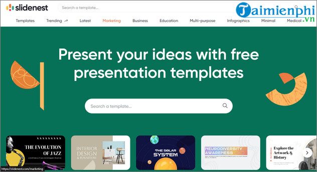 Free PowerPoint Template Repository, the Most Beautiful PowerPoint ...