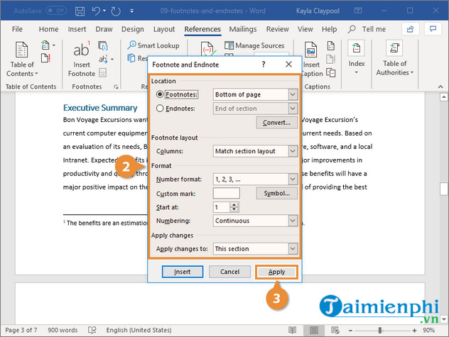 How to Create Footnotes in Word 365: Adding Endnotes