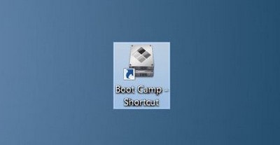 Restore the Boot Camp icon on the Taskbar