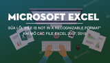 Fixing the 'File is not in a recognizable format' Error When Opening Excel Files