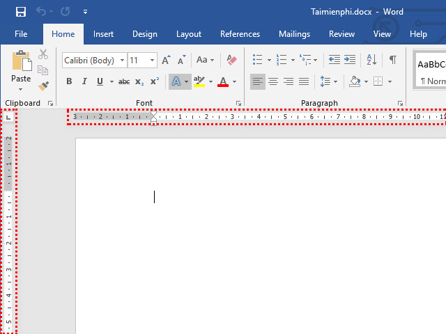 Displaying Ruler in Word 2019: The Guiding Line