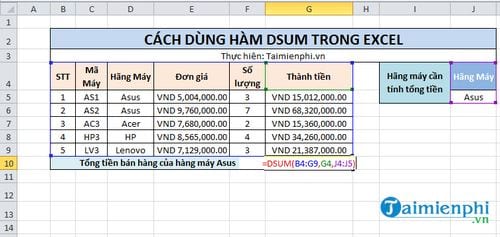 Unlock Excel's Power: Demystifying the Dsum Function