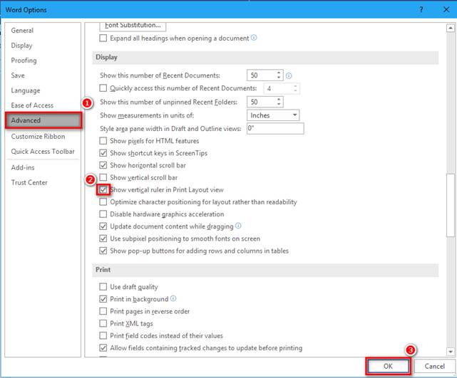 How to Activate Horizontal and Vertical Ruler in Word 2016, 2013, 2019 ...