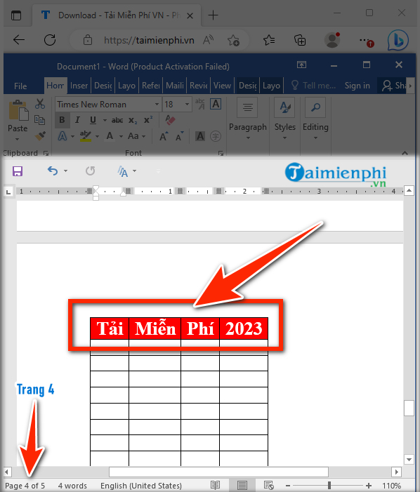 How to Repeat Table Headings Across Pages in Word