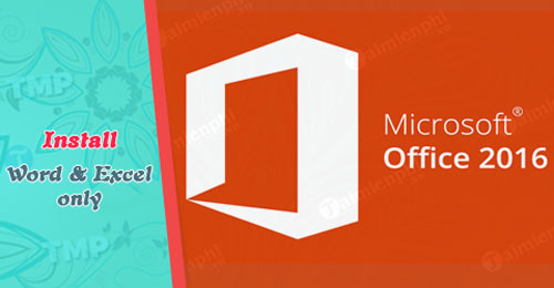 Installing Only Word and Excel from Office 2016, Excluding PowerPoint