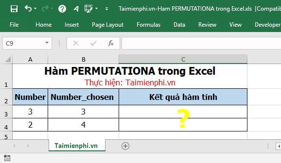 Unlock the Potential of PERMUTATIONA in Excel: Syntax and Usage