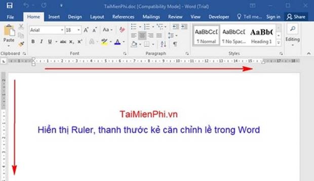 How to Activate Horizontal and Vertical Ruler in Word 2016, 2013, 2019 ...