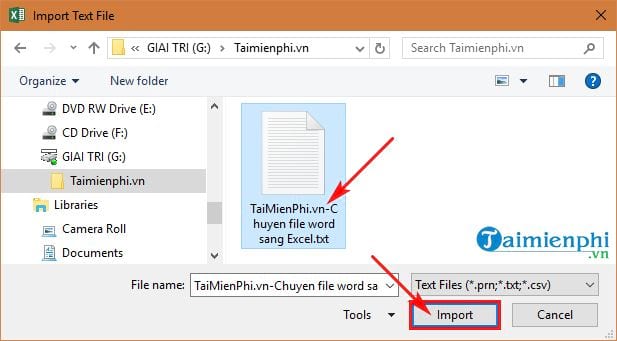 Converting Word Files to Excel