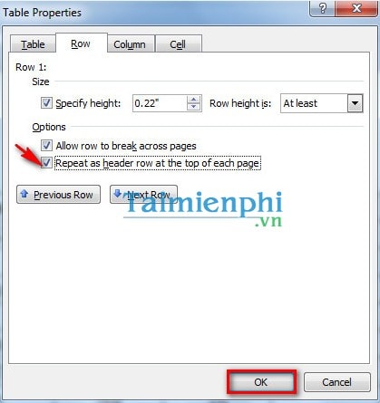 How to Repeat Table Headings Across Pages in Word