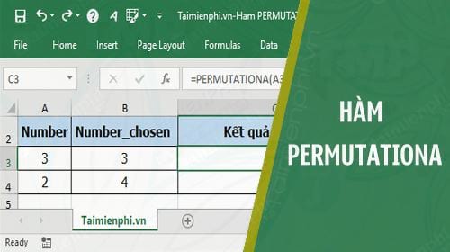 Unlock the Potential of PERMUTATIONA in Excel: Syntax and Usage