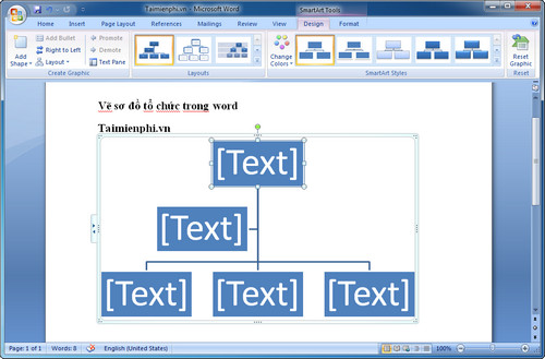 How to Draw Organizational Charts in Word 2013, 2010, 2003, 2016