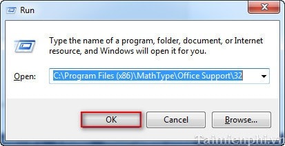 Inserting Mathtype into Word 2013