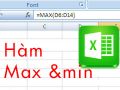 Excel MAX and MIN Functions: Get the Highest and Lowest Values