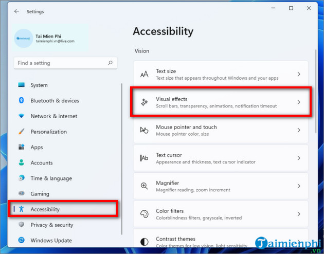 How to Enable or Disable Transparency Effects on Windows 11