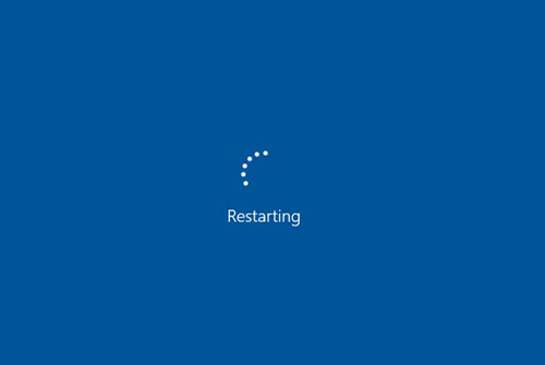 Fixing the black screen circle glitch during Windows 10 updates