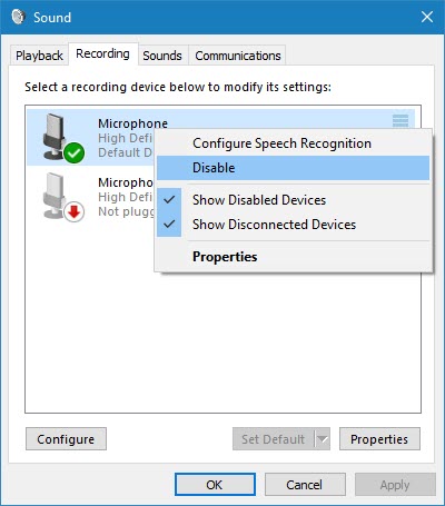 Managing Microphone Settings on Windows 10: Enabling and Disabling Your Mic