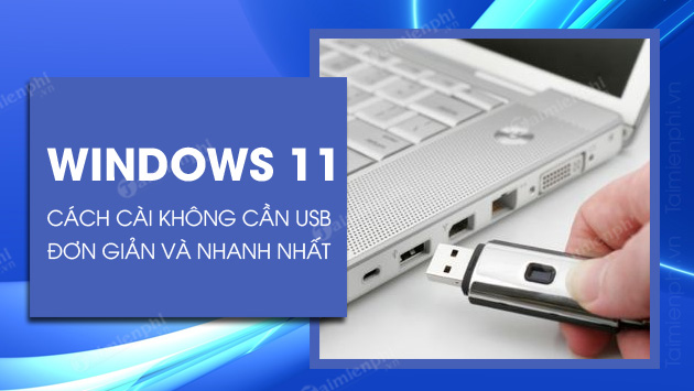 Installing Windows 11 without USB on PC or Laptop