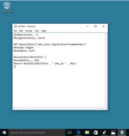 Restore Photo Scrolling Using Mouse Wheel on Windows 10