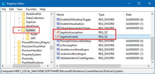 Customize Windows 10 Lock Screen Messages
